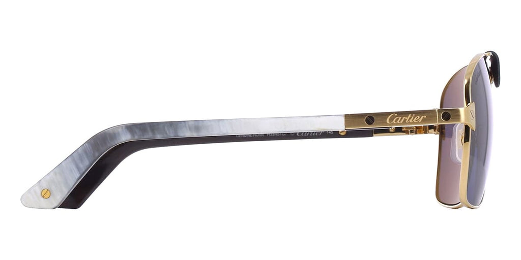 Cartier Buffalo Horn CT0389S 003 1G7 Polarised Sunglasses - US