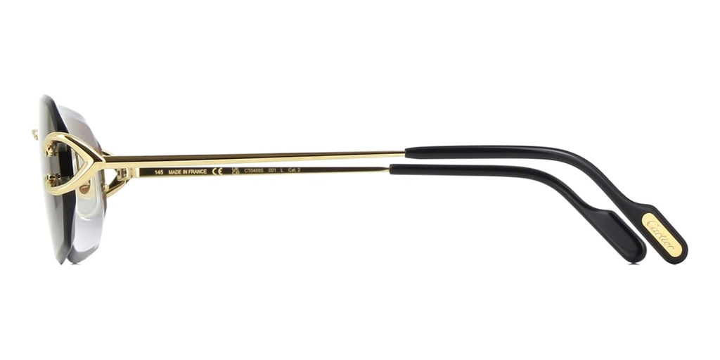 Cartier CT0468S 001 Sunglasses - US