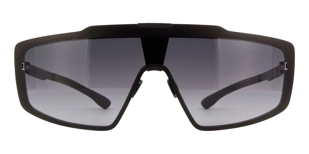 ic! berlin X Mercedes Benz MB Shield 03 Black Sunglasses - US