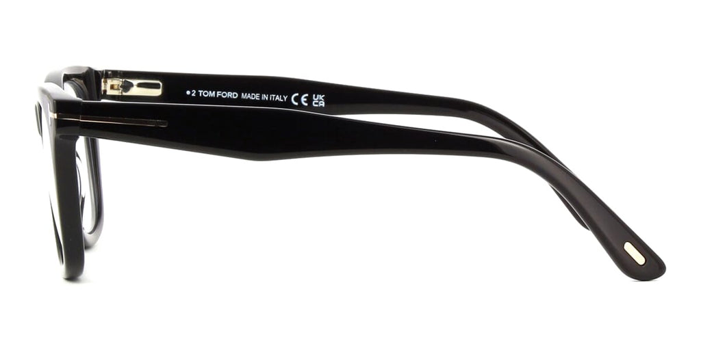 Tom Ford TF5970-B 001 Blue Control with Magnetic Clip On Glasses - US