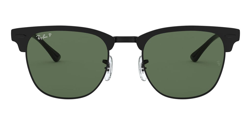 Ray-Ban Clubmaster Metal RB 3716 186/58 Polarised Sunglasses - US